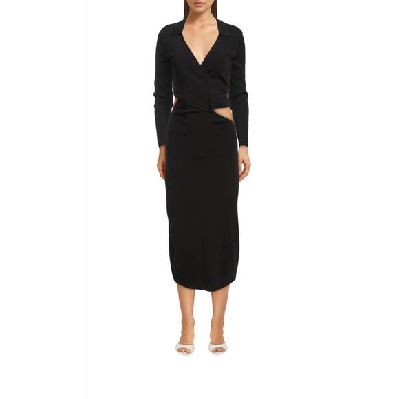 cult gaia | Dresses | New Cult Gaia Cristina Dress In Black | Poshmark